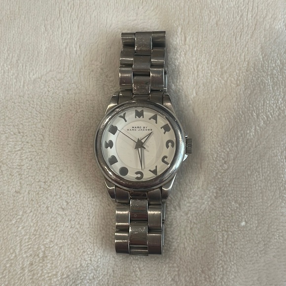 Marc By Marc Jacobs | Accessories | Marc By Marc Jacobs Silver Watch ...